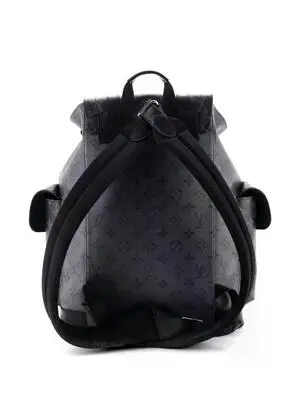 LOUIS VUITTON Christopher Reverse Monogram Eclipse Canvas Mm Backpack