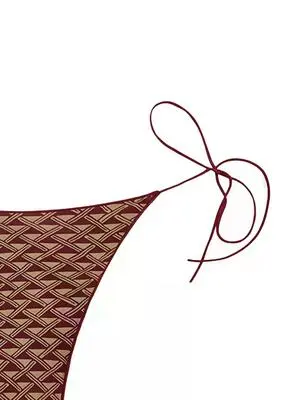 TROPIC OF C Geometric-pattern Bikini Bottom
