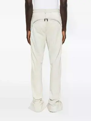 Rick Owens Side Zip Five Pocket Jeans - Neutrals