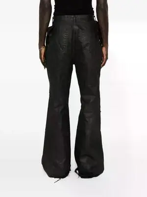 Rick Owens Frayed Denim Jeans