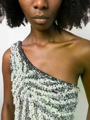 Givenchy One-shoulder Embellished Mini Dress