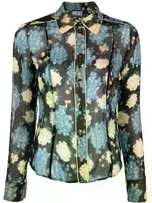 DIESEL® Floral-print Shirt