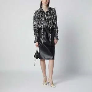 Chloé Pencil Skirt In Plongé Nappa Leather