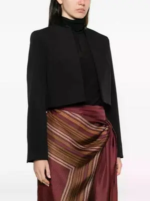 Max Mara Tesoro Satin-trim Jacket