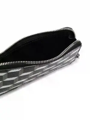 Pierre Hardy Monogram-print Zip-up Wallet
