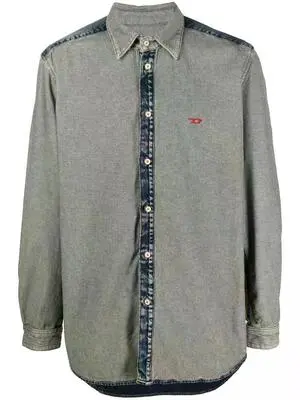 DIESEL® Inside-out Effect Denim Shirt
