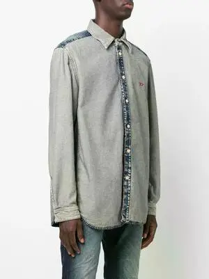DIESEL® Inside-out Effect Denim Shirt
