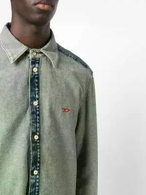 DIESEL® Inside-out Effect Denim Shirt