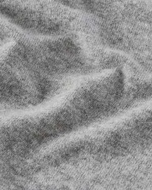 Johnstons Of Elgin Classic Cashmere Crew Jumper - Grey