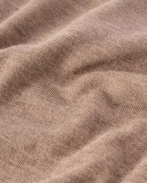 Johnstons Of Elgin Boyd Light Superfine Cashmere T-shirt - Brown
