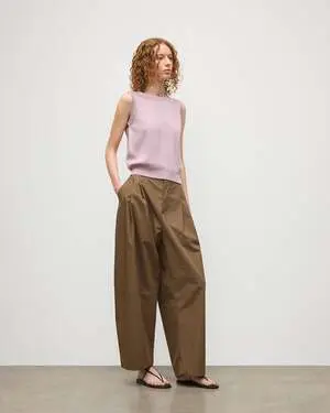 Johnstons Of Elgin Iris Classic Cashmere Tank - Pink