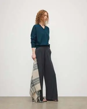 Johnstons Of Elgin Ina Merino Wool Trousers