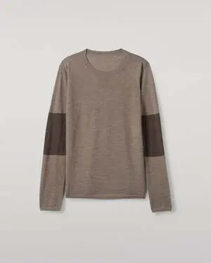 Johnstons Of Elgin Euna Superfine Cashmere T-shirt - Brown