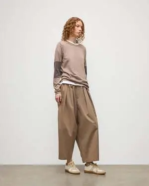 Johnstons Of Elgin Euna Superfine Cashmere T-shirt - Brown
