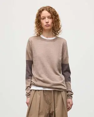Johnstons Of Elgin Euna Superfine Cashmere T-shirt - Brown