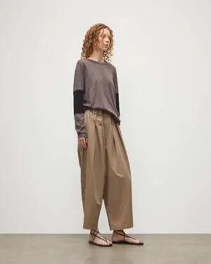 Johnstons Of Elgin Superfine Cashmere Long-sleeve T-shirt - Brown