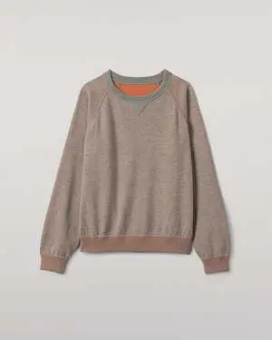 Johnstons Of Elgin Cashmere Blend Sweatshirt - Orange