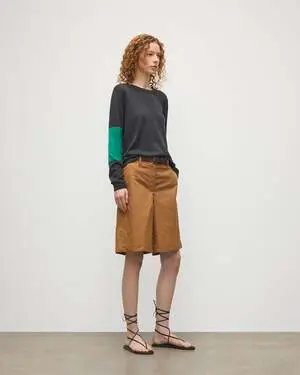 Johnstons Of Elgin Euna & Green Superfine Cashmere T-shirt - Grey