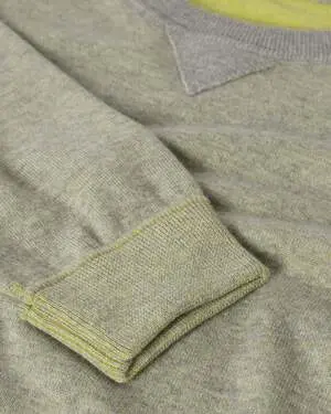 Johnstons Of Elgin Cashmere Beach Sweatshirt - Yellow