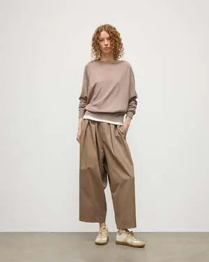 Johnstons Of Elgin Finola Superfine Cashmere Jumper - Brown