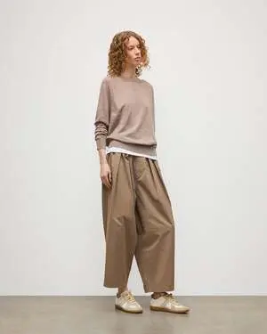 Johnstons Of Elgin Finola Superfine Cashmere Jumper - Brown