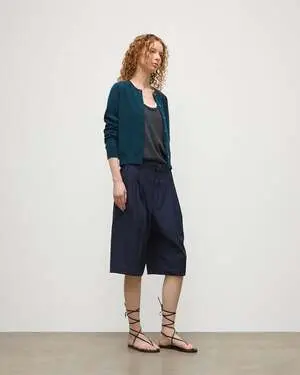 Johnstons Of Elgin Cashmere Cardigan - Green