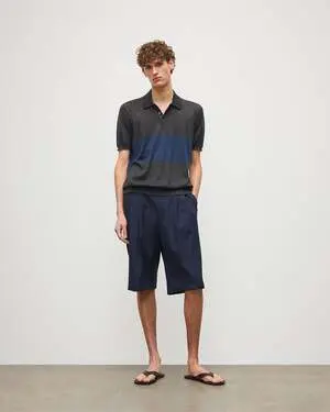 Johnstons Of Elgin Short Sleeve Polos For Men