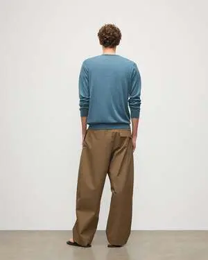 Johnstons Of Elgin Fin Cashmere Jumper - Blue