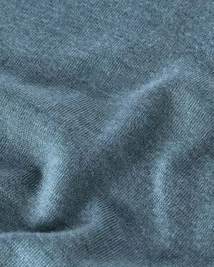 Johnstons Of Elgin Fin Cashmere Jumper - Blue