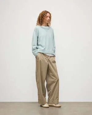 Johnstons Of Elgin Stella Light Cashmere Sweatshirt - Green