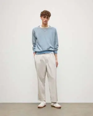 Johnstons Of Elgin Beach Cashmere Sweatshirt - Blue