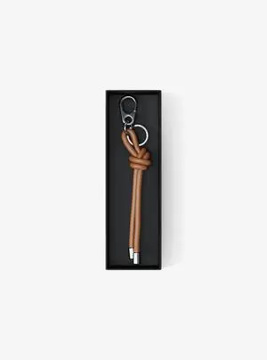 Michael Kors Knotted Bag Charm - Brown