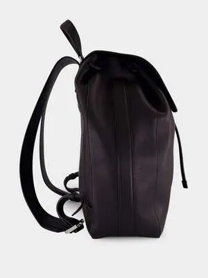 TOM FORD Grain Leather Flap Backpack