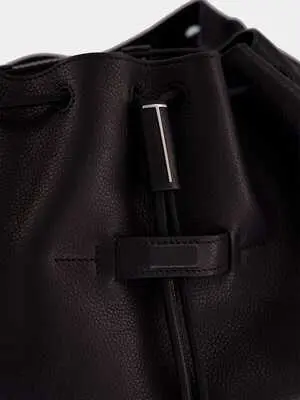 TOM FORD Grain Leather Flap Backpack