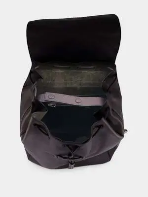 TOM FORD Grain Leather Flap Backpack