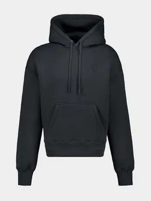 Ami Embossed Logo Hooded Sweatshirt