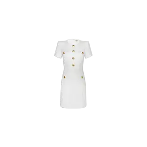 L'AGENCE Cori Mini Dress - White