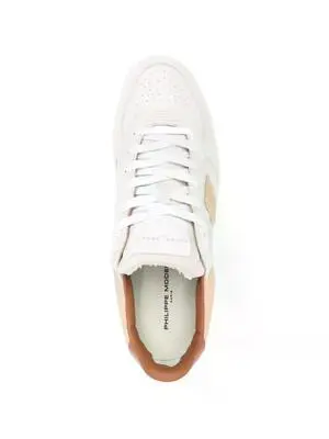 Philippe Model Suede Panelled Sneakers