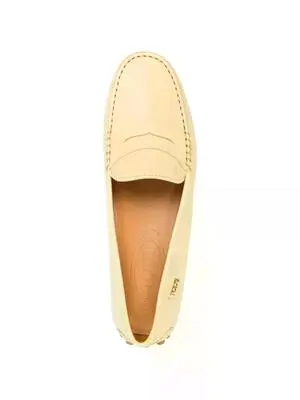 TOD'S Penny-strap Leather Loafers