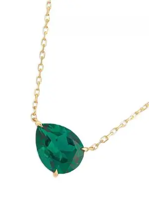 PERSEE 9k Yellow Iris Emerald Necklace