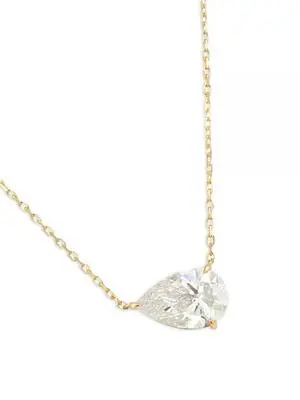 PERSEE 9k Yellow Iris Diamond Necklace