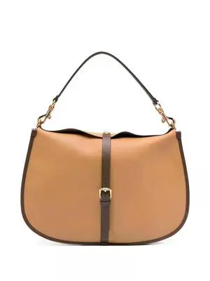 Etro Leather Tote Bag - Brown