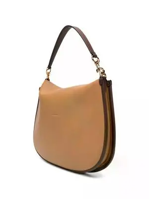 Etro Leather Tote Bag - Brown