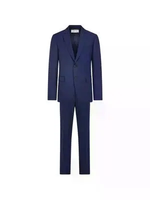 FERRAGAMO Wool And Mohair Suit - Blue