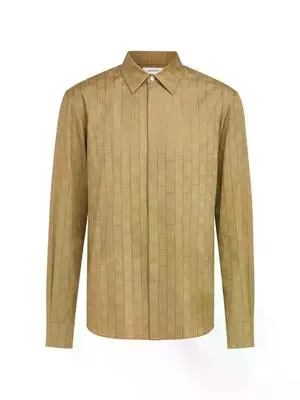 FERRAGAMO Monogram Sport Shirt - Neutrals