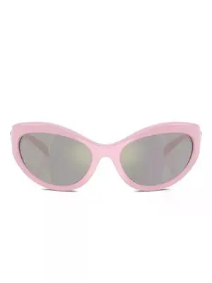 Versace Medusa-motif Cat-eye Sunglasses - Pink