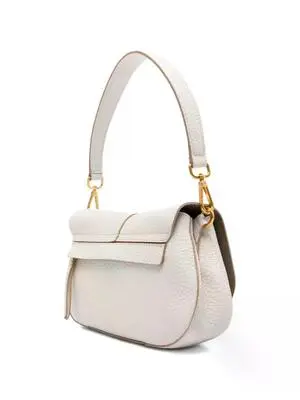 GIANNI CHIARINI Helena Round Shoulder Bag - Neutrals