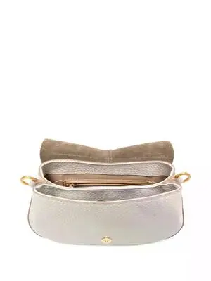 GIANNI CHIARINI Helena Round Shoulder Bag - Neutrals