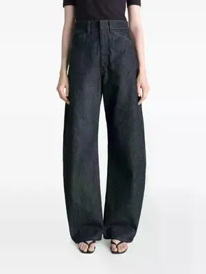 LEMAIRE High-waisted Wide-leg Jeans