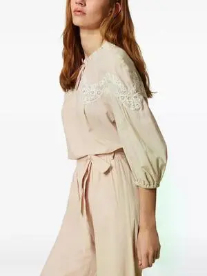 TWINSET Lace-panelling Blouse